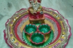 Decorative Aarathi Plates for Wedding Welcome and Bridal Greetings ...
